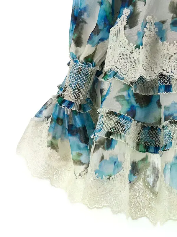 Zimmermann Alchemy Floral-print Mini Dress