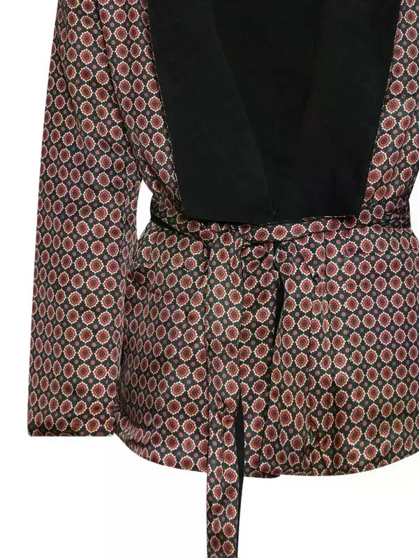 Amiri Reversible Geometric-print Jacket