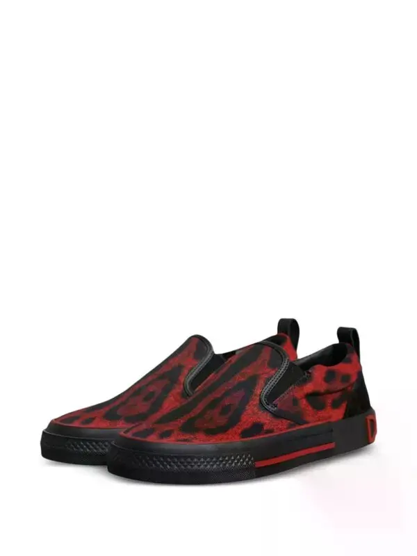 Dolce & Gabbana Leopard-print Slip-on Sneakers