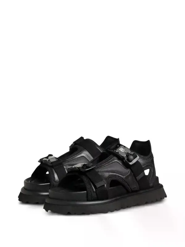 Dolce & Gabbana Logo Detailed Chunky Sandals