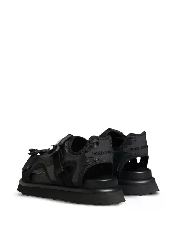 Dolce & Gabbana Logo Detailed Chunky Sandals