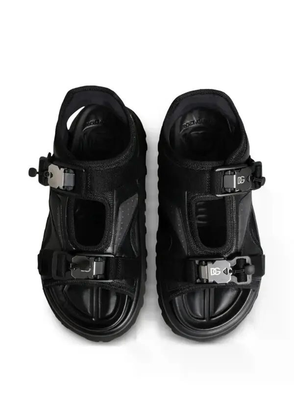 Dolce & Gabbana Logo Detailed Chunky Sandals