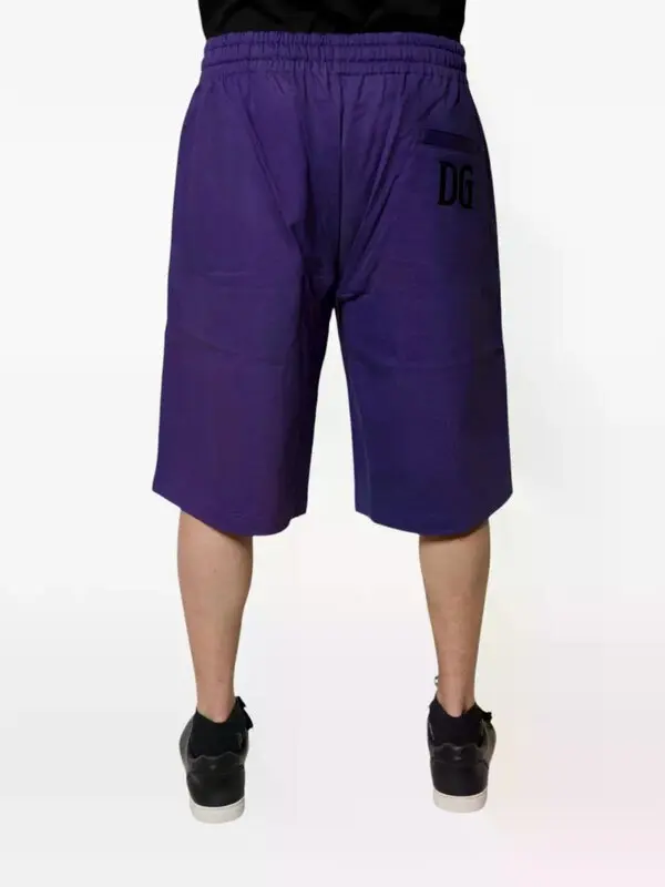 Dolce & Gabbana Logo-print Relaxed Fit Shorts