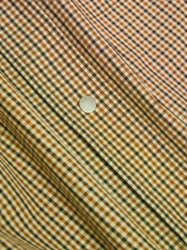 Vince Gingham-check Press-stud Shirt