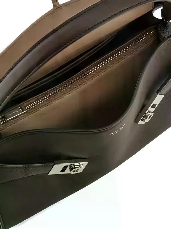 FERRAGAMO Hug Shoulder Bag - Brown