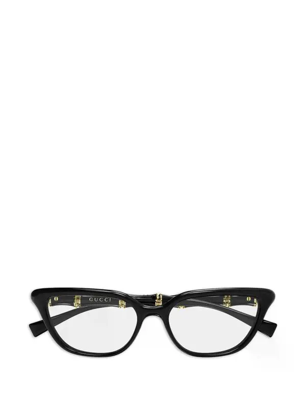 Gucci Cat-eye Frame Glasses - Black