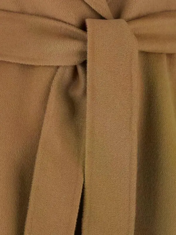 Max Mara Belted Kimono-sleeve Coat