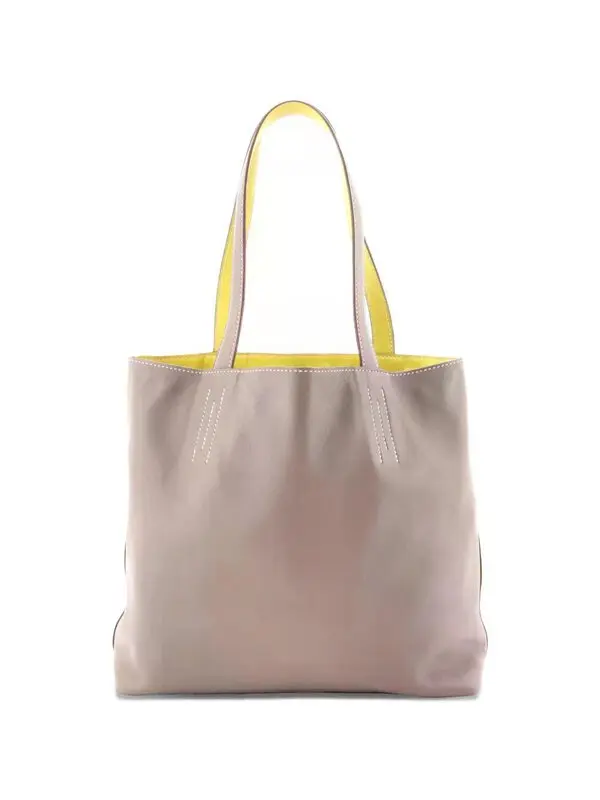 Hermès Double Sens Veau Sikkim 28 Tote Bag - Grey