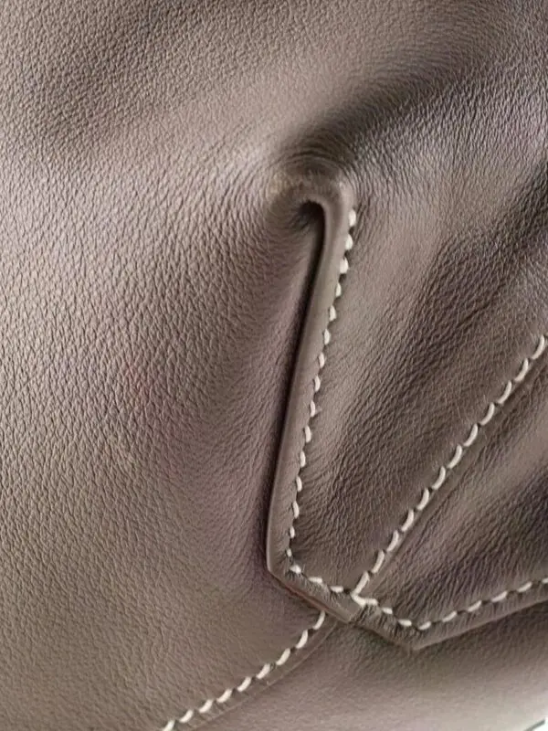 Hermès Double Sens Veau Sikkim 28 Tote Bag - Grey