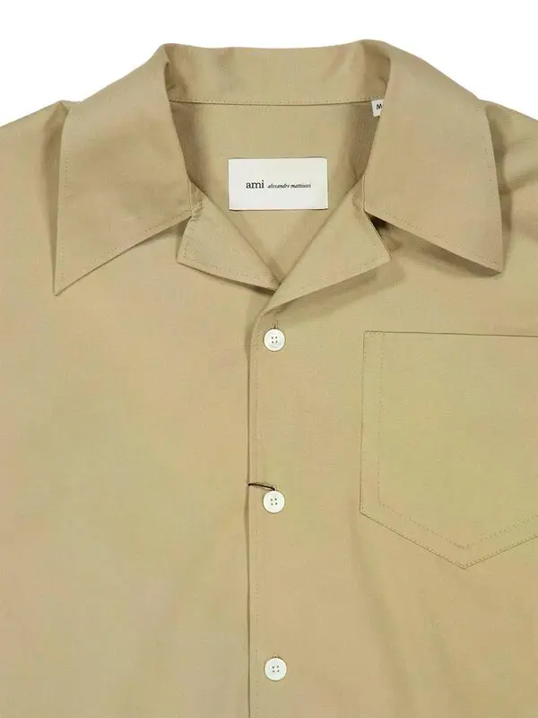 AMI Paris Chest-pocket Long-sleeve Shirt