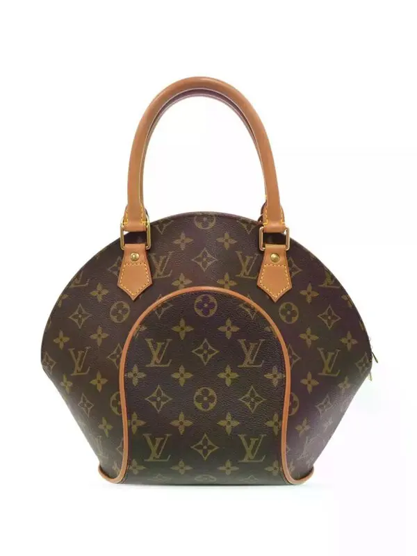 LOUIS VUITTON 1998 Monogram Ellipse Pm Handbag - Brown