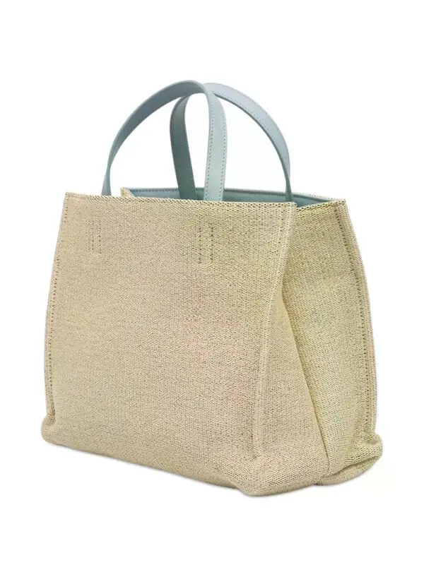 FERRAGAMO Medium Raffia Shopping Tote