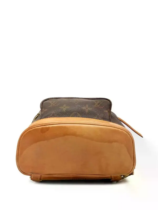 LOUIS VUITTON 2000 Monogram Mini Montsouris Backpack - Brown