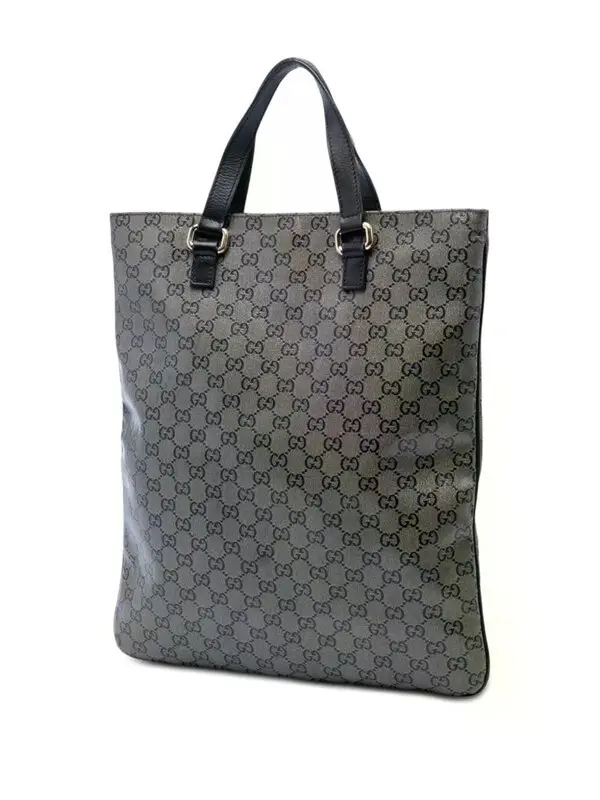 Gucci Gg Crystal Tote Bag - Grey