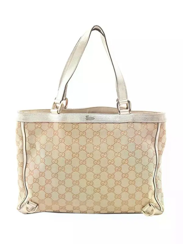 Gucci Gg Canvas Abbey D Ring Tote Bag