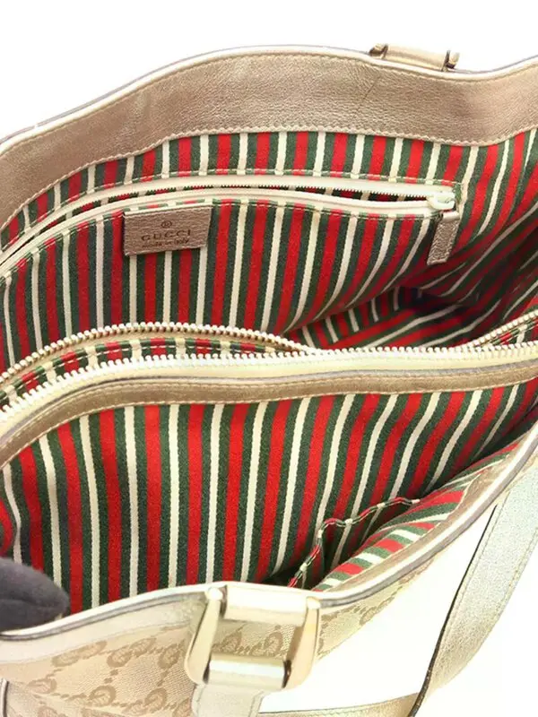 Gucci Gg Canvas Abbey D Ring Tote Bag