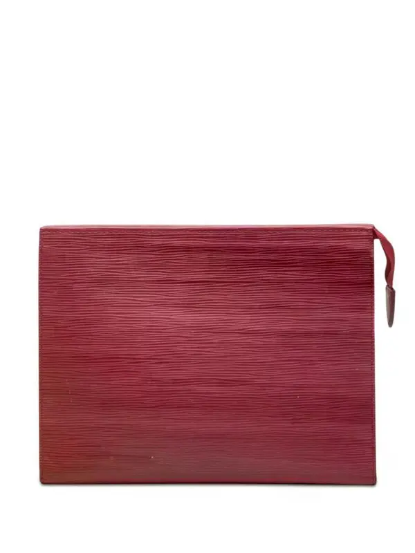 LOUIS VUITTON 2015 Epi Toiletry Pouch 26 - Red
