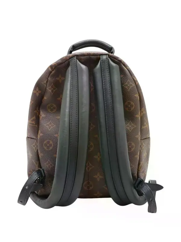 LOUIS VUITTON 2019 Monogram Reverse Palm Springs Pm Backpack - Brown