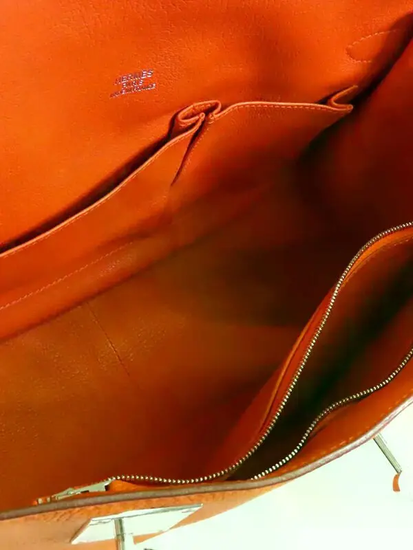 Hermès 2013 Jypsiere 34 Crossbody Bag - Orange