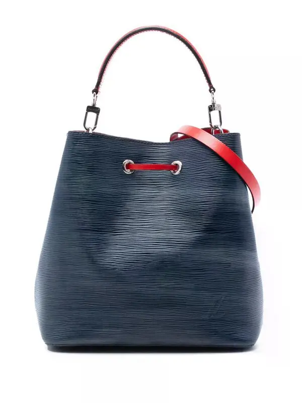 LOUIS VUITTON 2018 Epi Neonoe Mm Bucket Bag - Blue