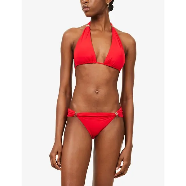 Melissa Odabash Grenada Bikini Top - Red