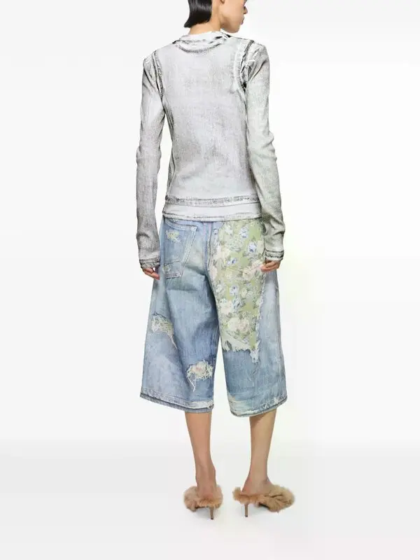 Acne Studios Logo-print Long-sleeve Top