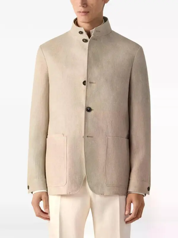Zegna Il Conte Oasi Linen Jacket