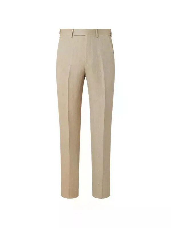 Zegna Oasi Herringbone Tailored Trousers