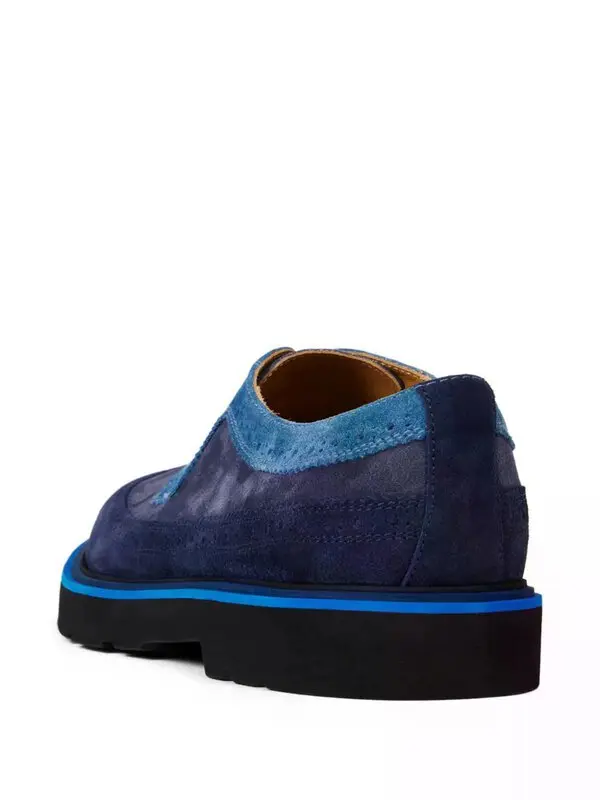 Paul Smith Count Suede Brogues - Blue