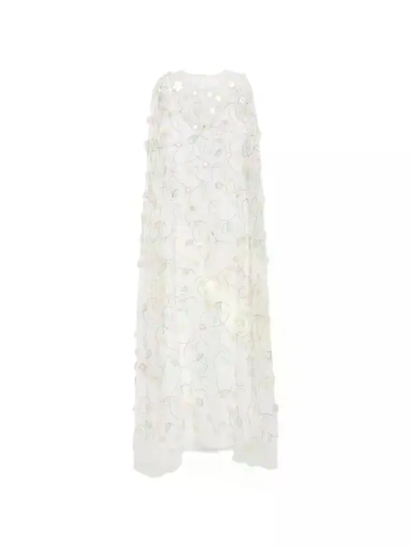 Bernadette Eleonore Sequin-embroidered Maxi Dress