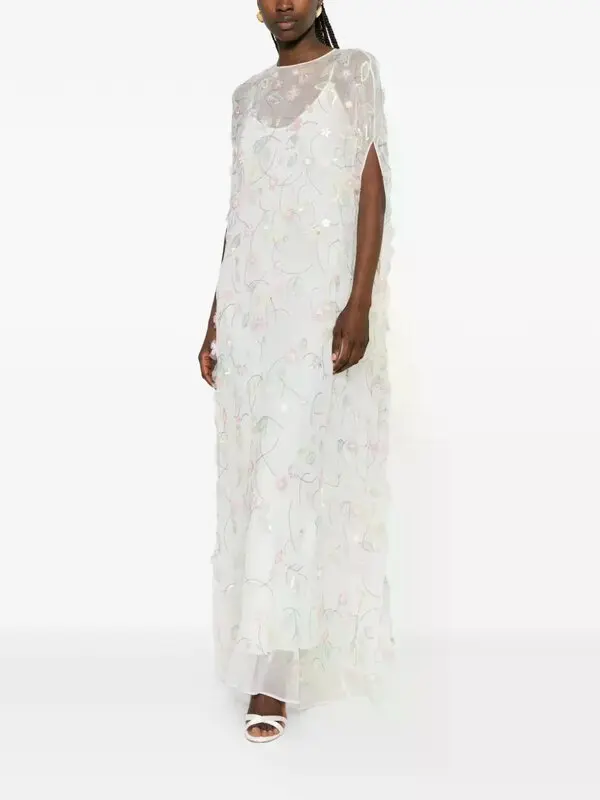 Bernadette Eleonore Sequin-embroidered Maxi Dress