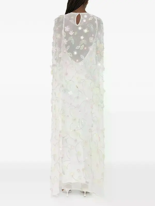 Bernadette Eleonore Sequin-embroidered Maxi Dress