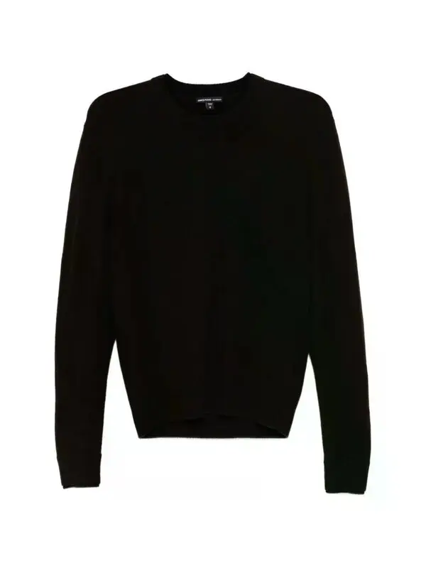 JAMES PERSE Contrast-trim Cashmere Sweater