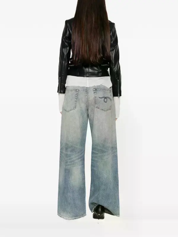 R13 Lou Stud-embellished Leather Jacket