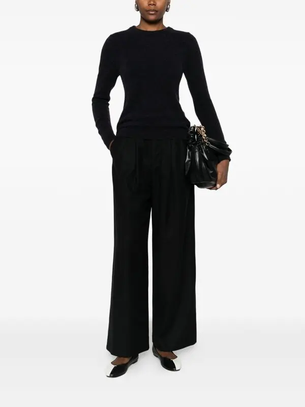 SUSANNE BOMMER Crewneck Wool Sweater