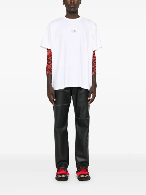 MAISON MARGIELA Logo Cotton T-shirt