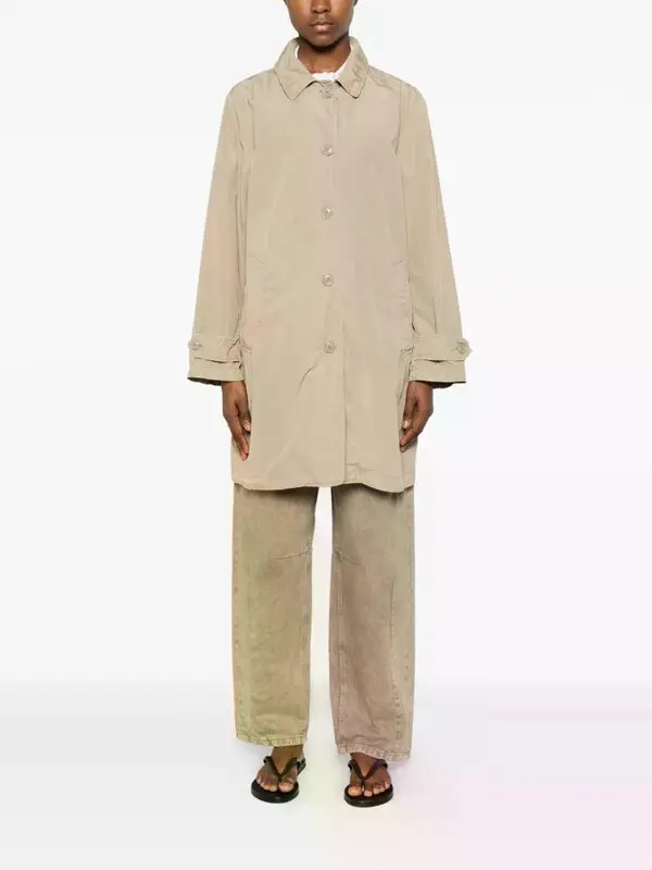 Aspesi Long-sleeve Trench Coat