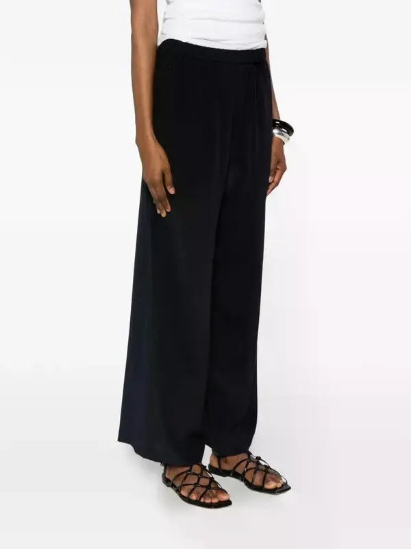 Aspesi Silk Wide-leg Trousers