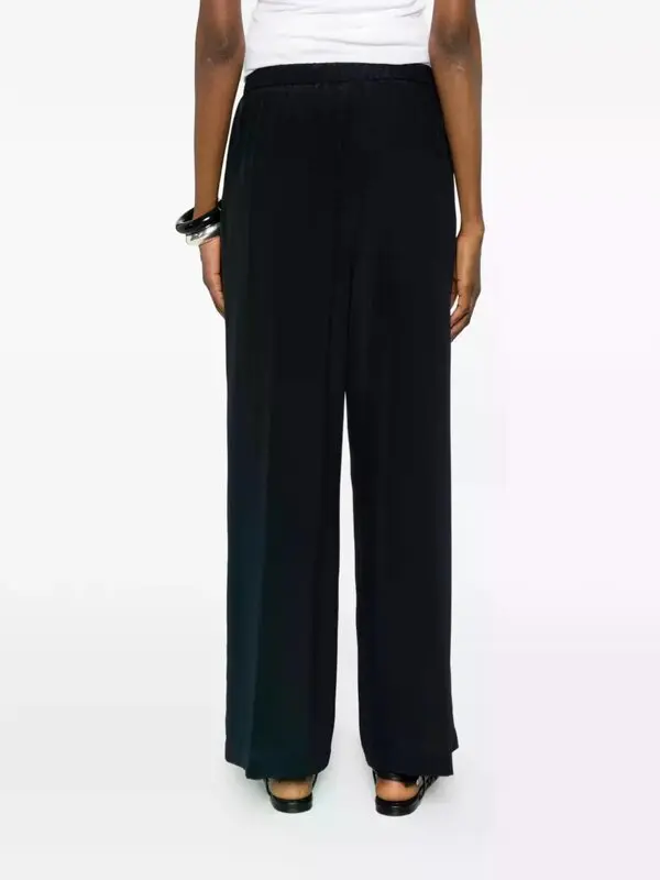 Aspesi Silk Wide-leg Trousers