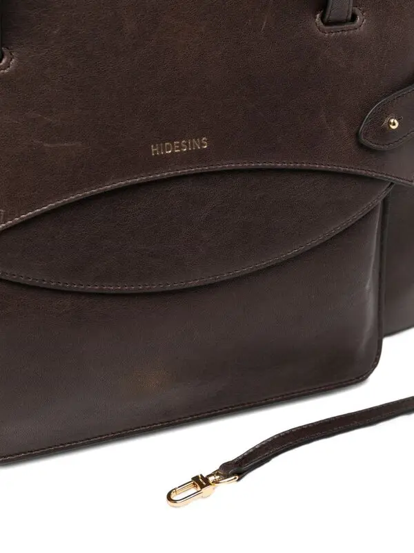 HIDESINS Lullaby Medium Leather Tote - Brown