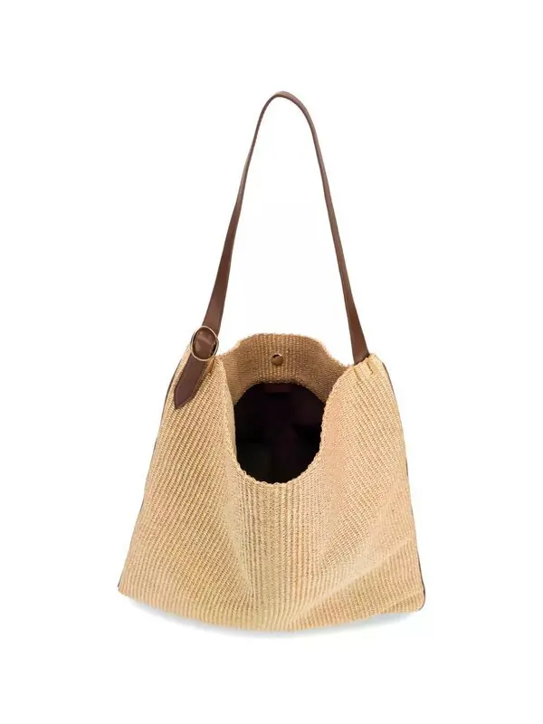 Orciani Woven Raffia Tote Bag