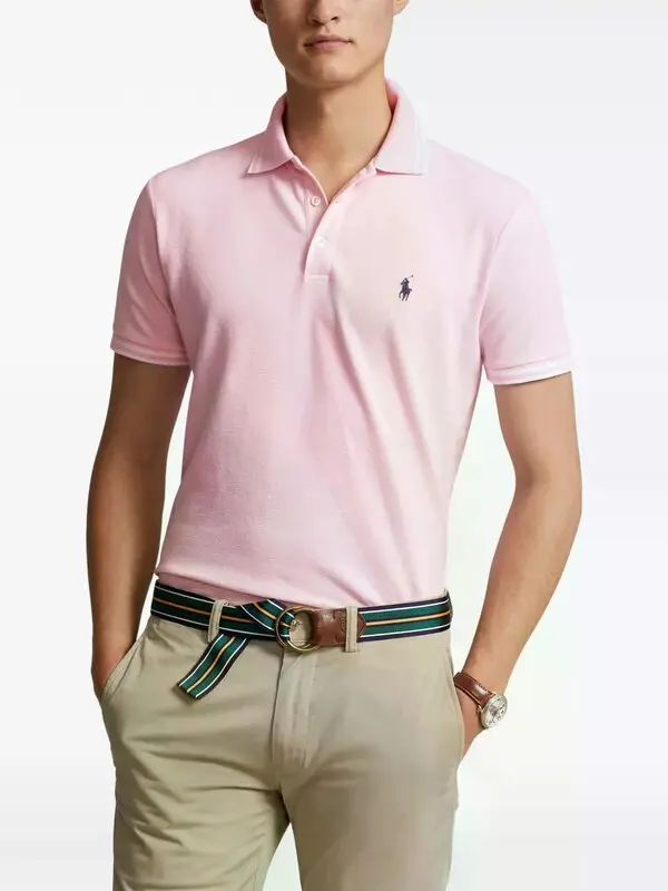 Polo Ralph Lauren Embroidered Logo Tipped Polo Shirt