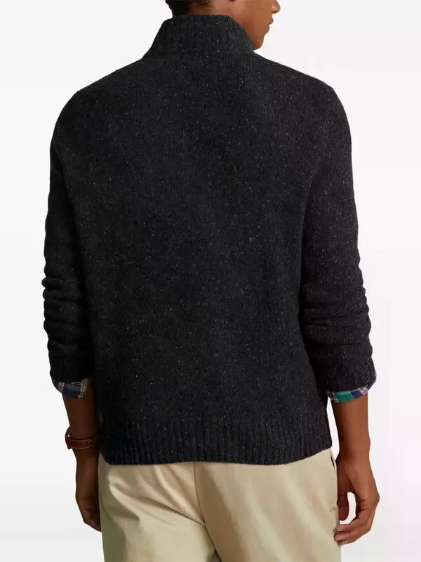 Polo Ralph Lauren Button-neck Sweater - Grey