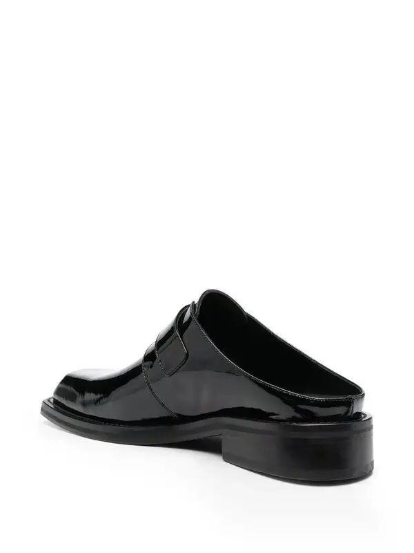 Martine Rose Chisel-toe Leather Mules