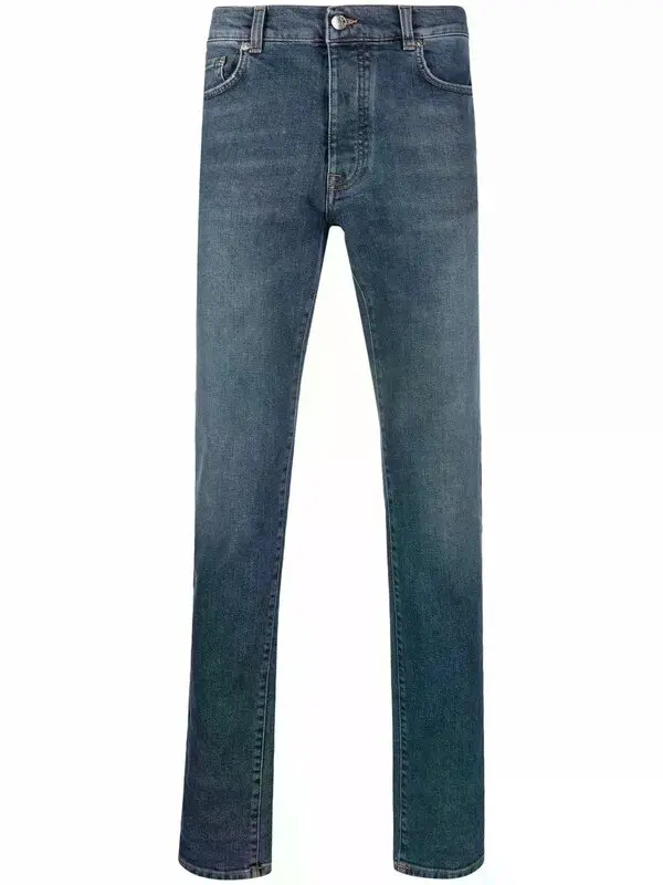 Iceberg Embroidered Logo Skinny Jeans