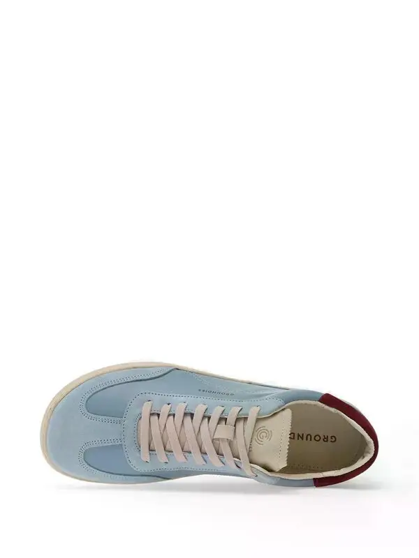 GROUNDIES Panelled Suede Sneakers
