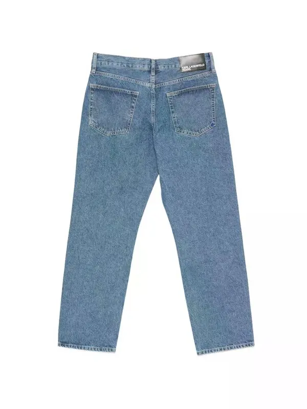 Karl Lagerfeld Logo-patch Jeans