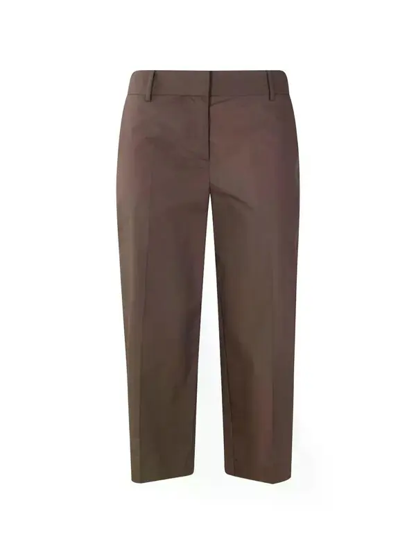 MEIMEIJ Pressed-crease Cropped Trousers