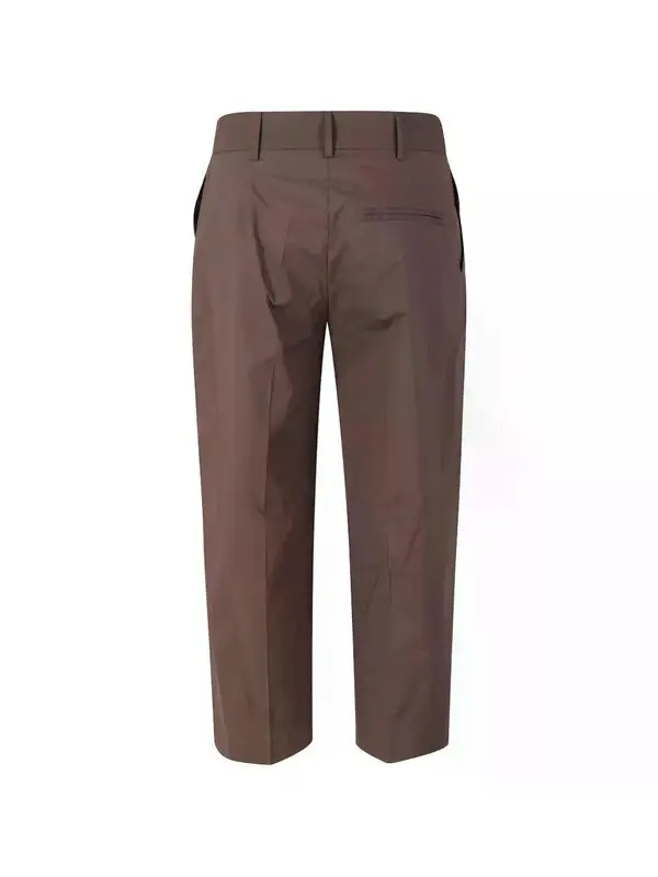 MEIMEIJ Pressed-crease Cropped Trousers