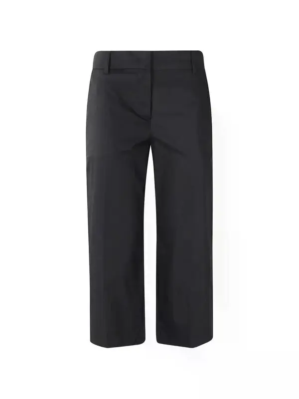 MEIMEIJ Pressed-crease Cropped Trousers